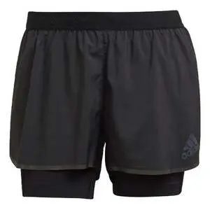 Adidas Adizero 2-in-1 Shorts - Black