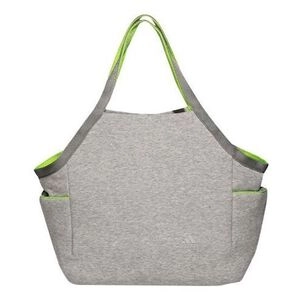 Adidas Sweat Tote Bag - Grey/green
