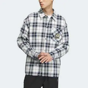 Adidas Neo Casual Detachable Sleeve Shirt 'white Black