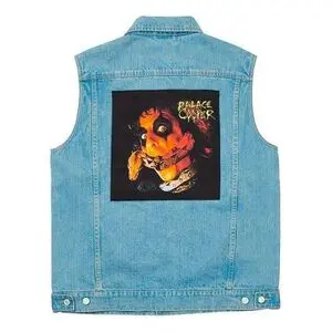 PALACE Alice Cooper Denim Vest - Blue