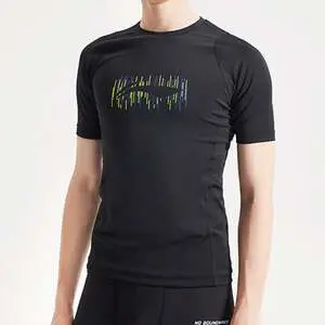 LI-NING Printed Training Short Sleeve T-shirt