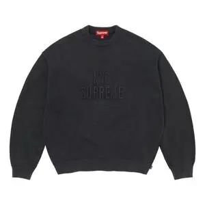 Supreme Overdyed Raised Sweater