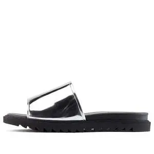 Onitsuka Tiger Slider-s Slide Sandals - Silver/black