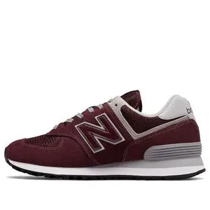 NEW BALANCE 574 Low Top Retro Sneaker - Red