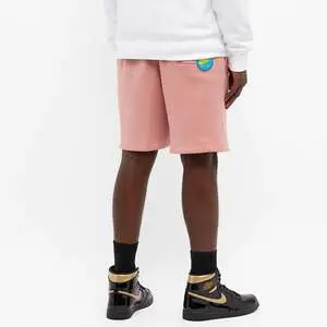 JORDAN X Union La Leisure Shorts - Pinkred