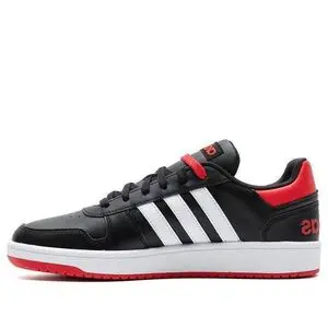 Adidas Hoops 2.0 Sneakers - Black/white/red
