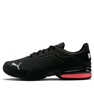 PUMA Viz Runner Low-top Sneakers - Black/red/white
