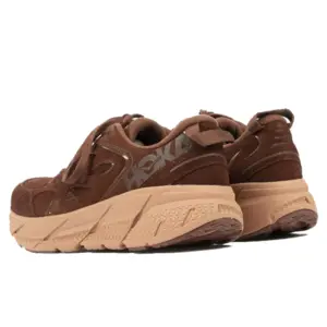 Hoka One One Ora Clifton L Suede Sneakers - Brown