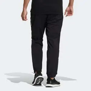 Adidas Wj Wv Pnt Casual Elastic Band Sports Bundle Feet Pants - Black