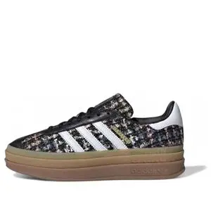 Adidas Adidas Gazelle Bold Tweed Sneakers Black/white
