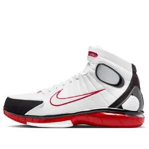 Nike Zoom Huarache 2k4 High Top Sneakers - White/varsity Red/black