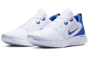 Nike Legend React Athletic Sneakers - White/blue