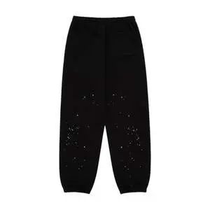 SP5DER Rhinestone Silk Sweatpant