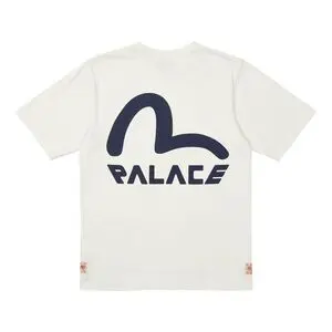 PALACE X Evisu Seagull Logo T-shirt - White