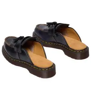 Dr. Martens Adrian Mule Tassel Loafer - Black