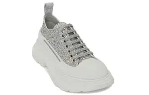 Alexander McQueen Tread Slick Glitter Low Top Sneakers