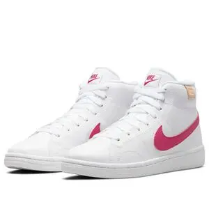 Nike Court Royale 2 Mid Sneakers - White/red