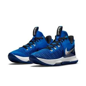 Nike Lebron Witness 5 Basketball Sneakers - Black/blue