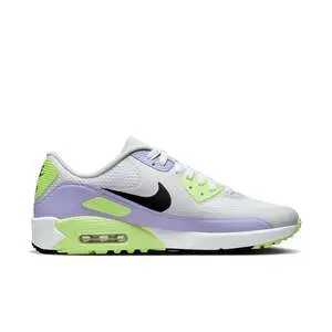 Nike Max 90 Golf Sneakers - Gray/purple/green