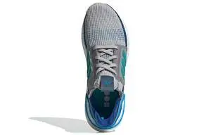 Adidas Ultraboost 19 Athletic Sneakers - Gray/navy Blue