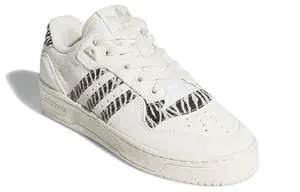 Adidas Rivalry Low "zebra Print - White
