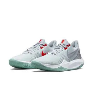 Nike Precision 5 Low Top Sneakers - Grey/green