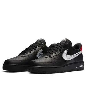 Nike Force 1 Low "brushstroke - Black