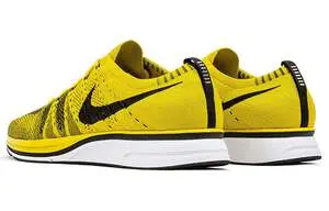 Nike Flyknit Trainer 2017 Athletic Sneakers - Yellow/black