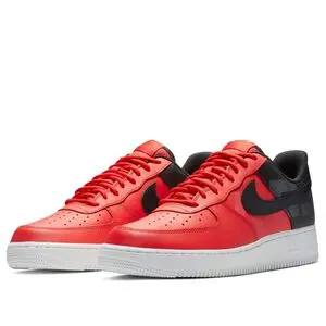 Nike Force 1 Low '07 Sneakers - Red/black