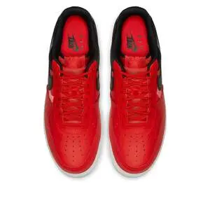 Nike Force 1 Low '07 Sneakers - Red/black