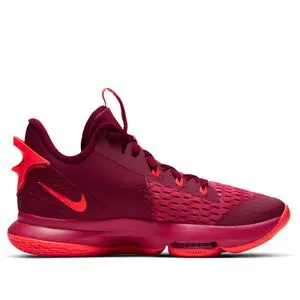 Nike Lebron Witness 5 Cq9380-600 Athletic Sneakers - Red