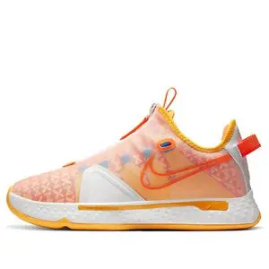 Nike Pg 4 'orange Gx' Sneakers - White/orange