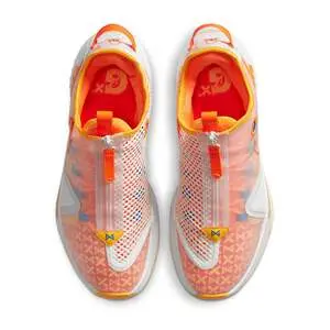 Nike Pg 4 'orange Gx' Sneakers - White/orange