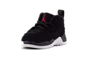 JORDAN Air 12 Retro "reverse Taxi" Low Top Sneakers - Black