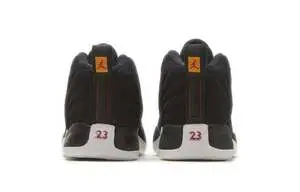 JORDAN Air 12 Retro "reverse Taxi" Low Top Sneakers - Black