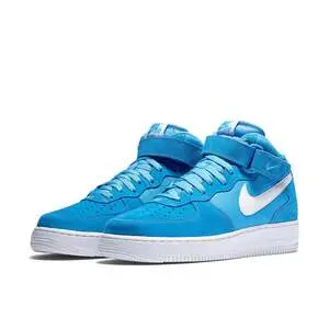 Nike Force 1 Mid '07 Sneakers - Blue/white