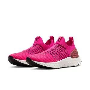 Nike React Phantom Run Flyknit 2 Sneakers - Pink/white