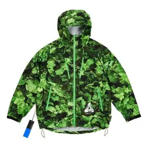 PALACE Pertex 3l Armor Jacket Leaf Print - Green