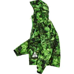 PALACE Pertex 3l Armor Jacket Leaf Print - Green