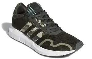 Adidas Swift Run X "camouflage Twist" Sneakers - Green