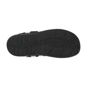SUBU Down Sandals "cream Snow Dot - Black/white