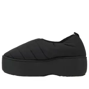 SUBU Vamp Platform Slip-on - Black