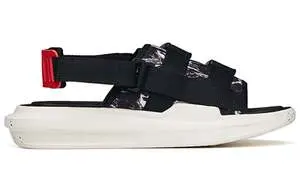ANTA Badao Sandals - Black/white/red