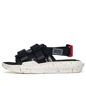 ANTA Badao Sandals - Black/white/red