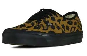 VANS Authentic Lx Canvas Suede Leopard Print - Leopardbrown