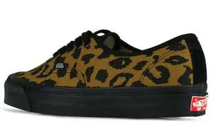 VANS Authentic Lx Canvas Suede Leopard Print - Leopardbrown