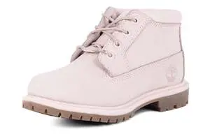 Timberland Nellie Chukka Double Waterproof Boots - Pink/tan