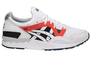Asics Gel-lyte V Athletic Sneakers - White/orange
