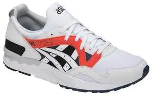 Asics Gel-lyte V Athletic Sneakers - White/orange