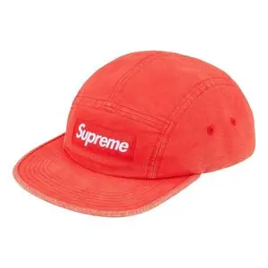 Supreme Canvas Camp Cap - Red